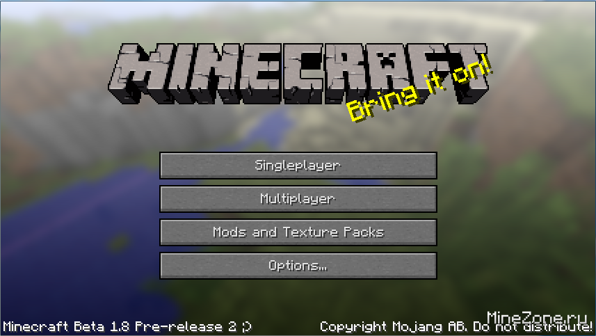 Minecraft Beta 1.8 (Pre-release №2) » MineZone - Не всё зелёное взрывается